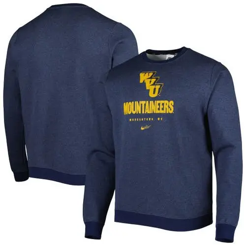 NCAA West Virginia Mountaineers Women's Cozy Fleece Cardigan (Heather Grey, X-Large)